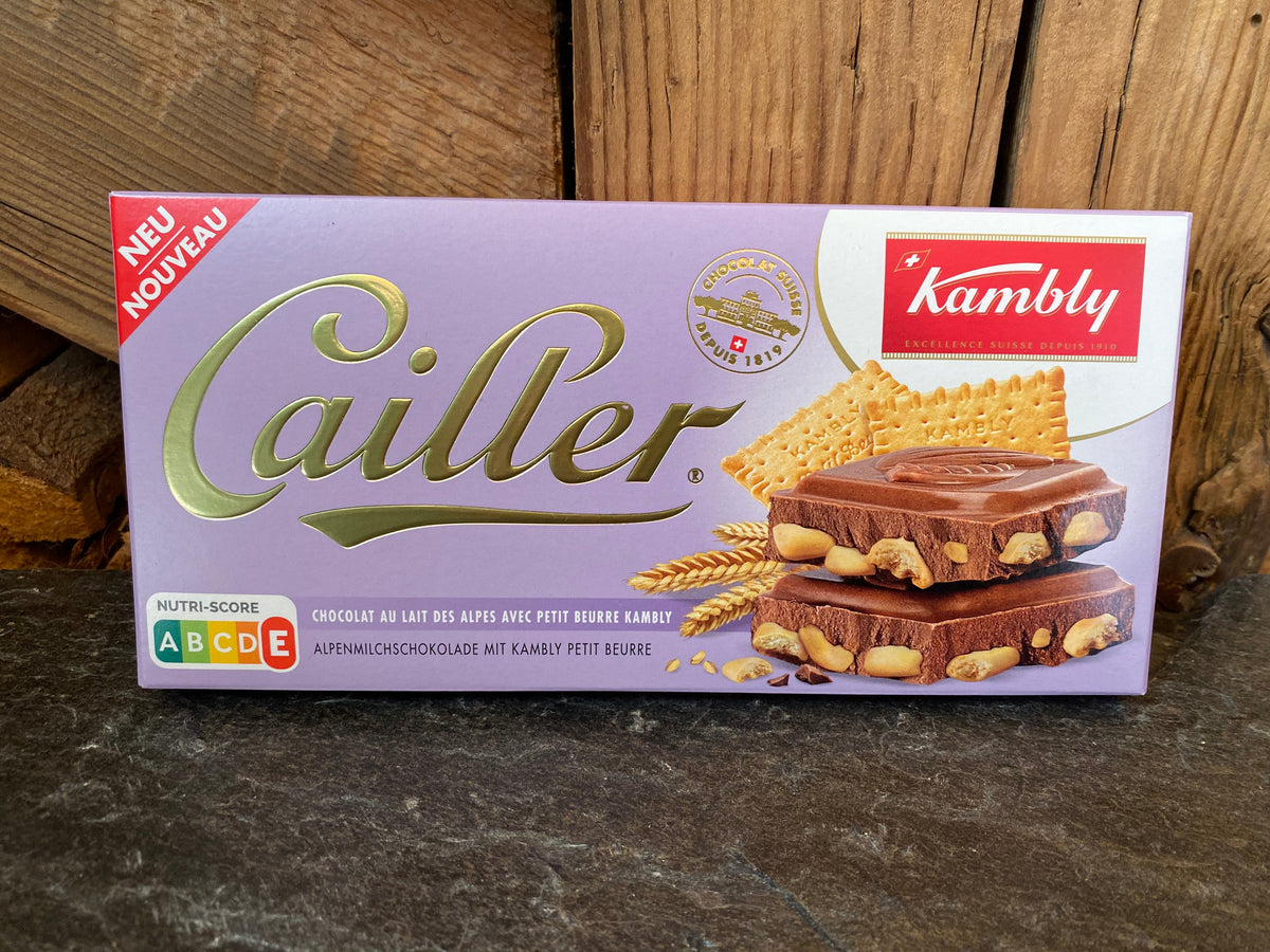 Cailler Kambly Milch 180g - jetzt bei Swiss Chocolate World bestellen